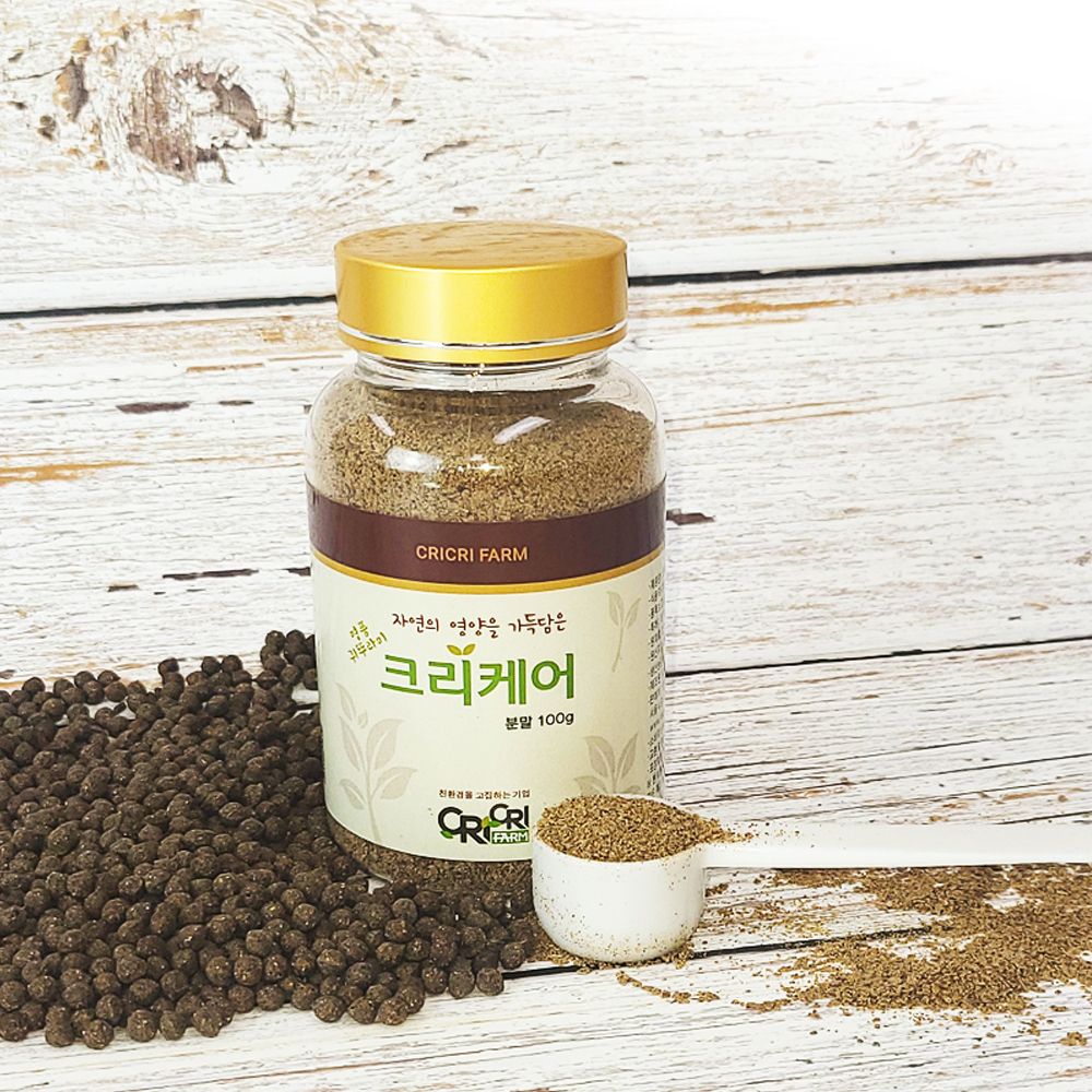 High protein edible cricket crikare ring powder 100g