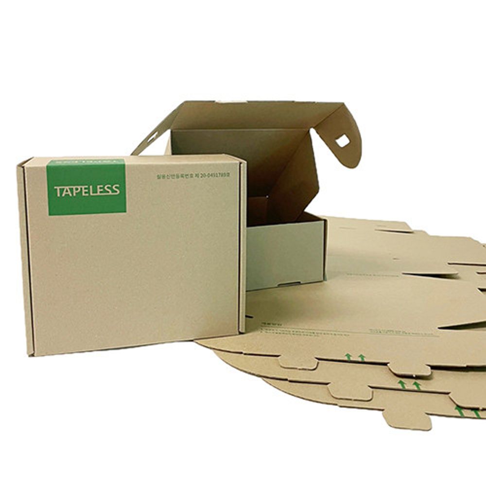 [Box Partner] tapeless post office box No. 1 box packaging folding box ...