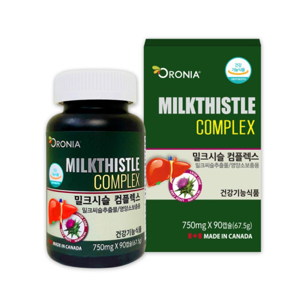 [ORONIA] New Milk Thistle Complex 90 Capsules