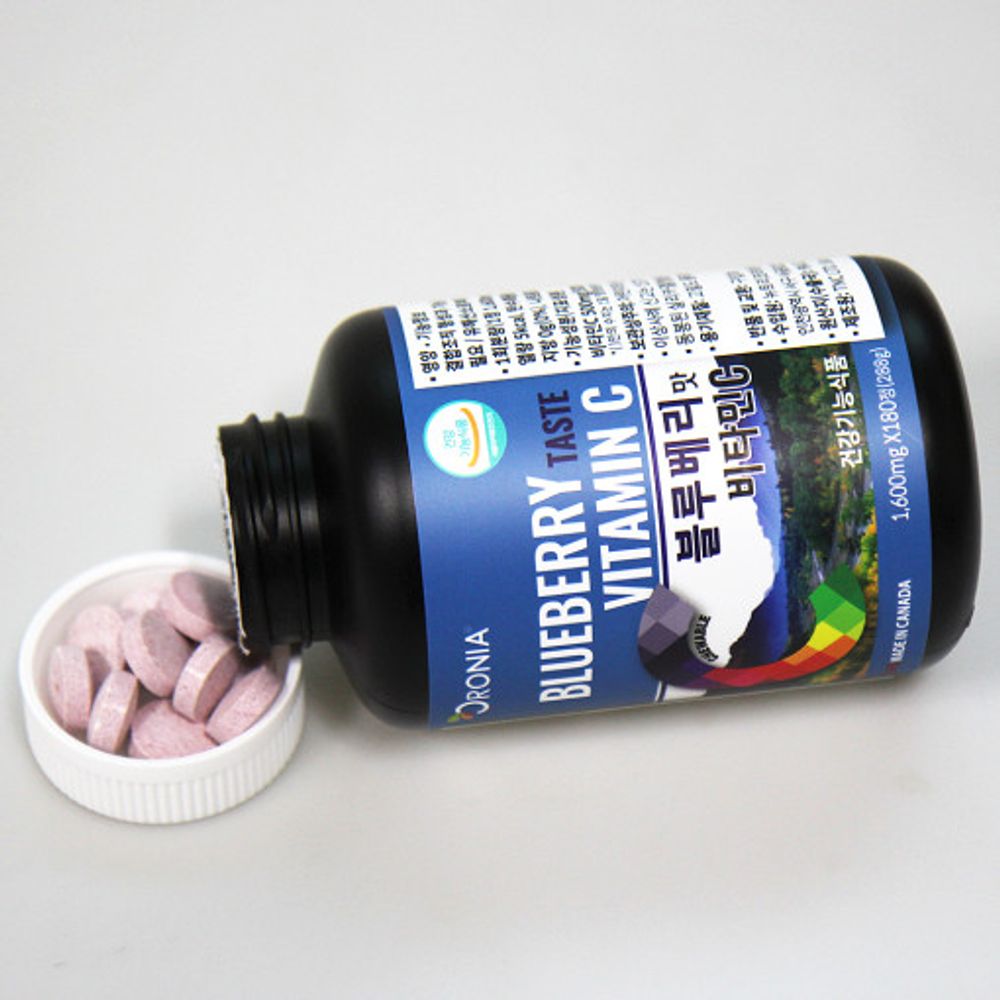 [Oronia] Blueberry Vitamin C 180 Tablets