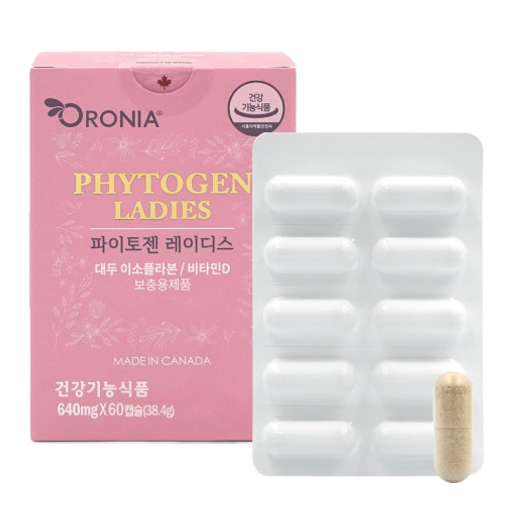 [Oronia] Phytogen Lady's 60 capsules