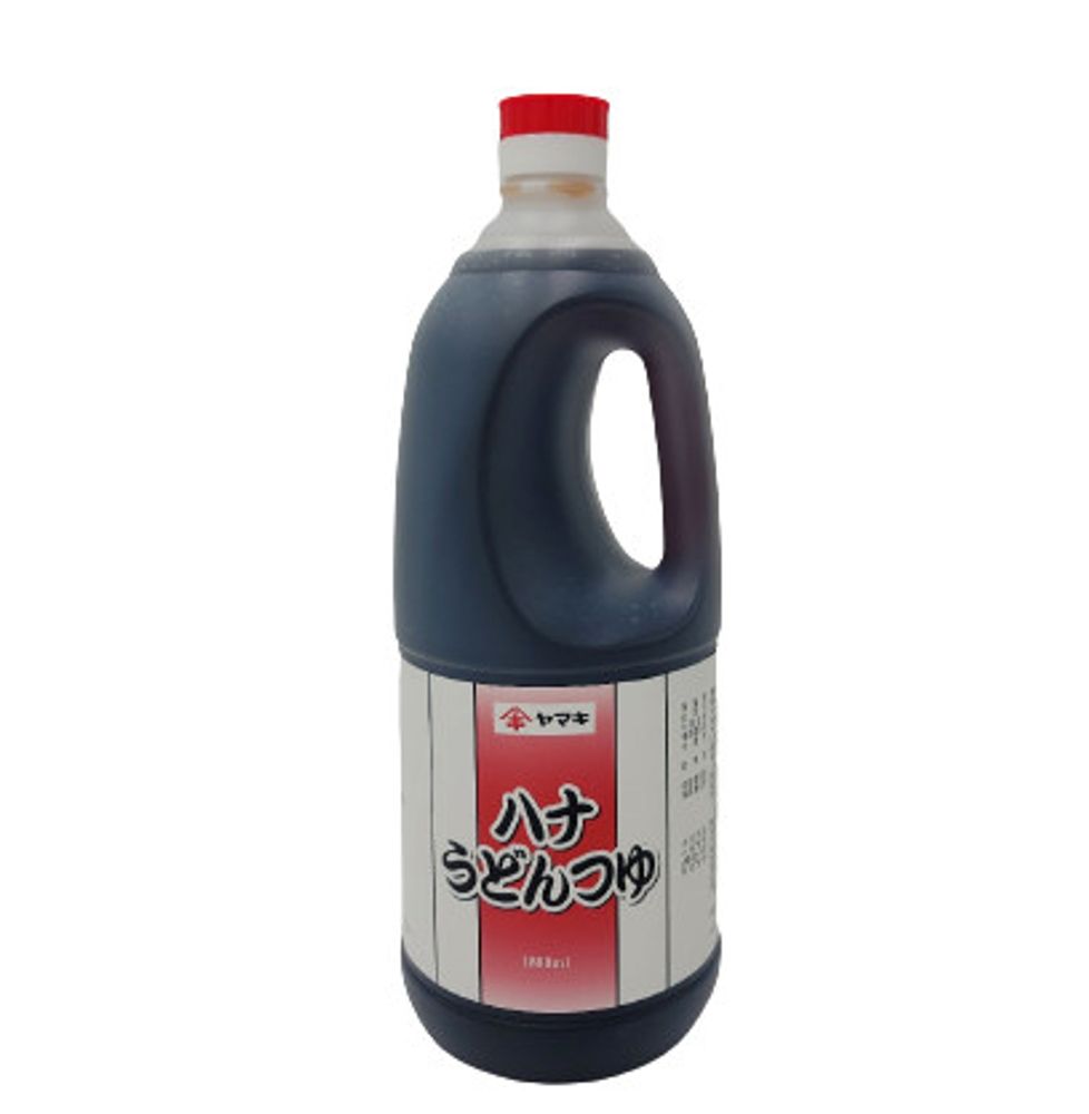 Yamaki Hana Udon Tsuyu 1 Box (1.8L x 6 pcs) Buckwheat Soba Katsuo Soup