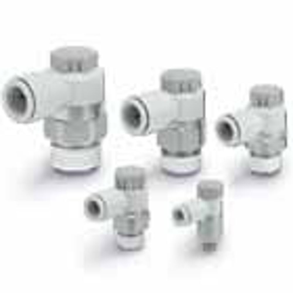 SMC_AS2201F-02-06SA flow control w/fitting, FLOW CONTROL W/FITTING