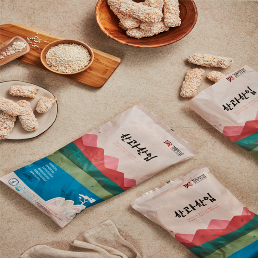 [Kyongdong Hangwa] Glutinous rice Gangjeong Set 1.2kg 2kg