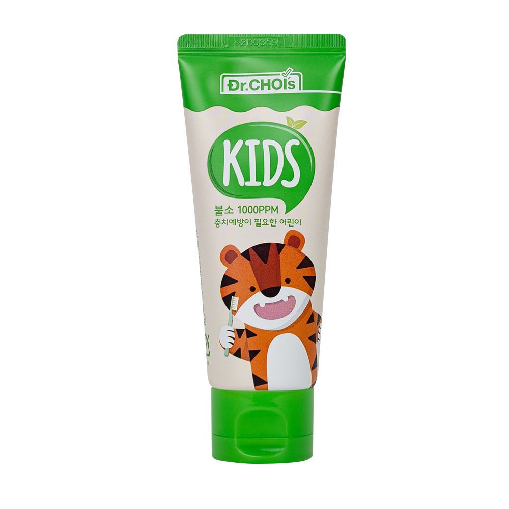 [DR.CHOI'S] Good Toothpaste Kids 60g 1000ppm Fluoride Toothpaste for ...