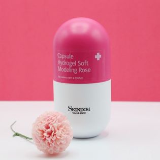 [Skindom] Capsule Hydrogel Modeling Mask Rose - Rubber Pack, Skin Shop Only