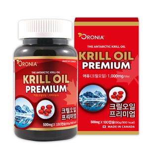 [ORONIA] Krill Oil Premium 180 Capsules [180C]