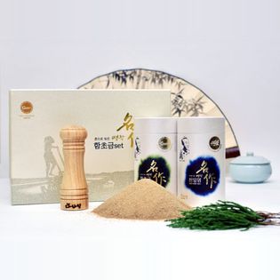 Salicornia salt set (sea salt + seaweed salt)
