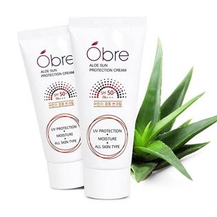 [OILIA] Obre Aloe Sun Protection Cream SPF50 PA+++ (40g) Children's Sun ...
