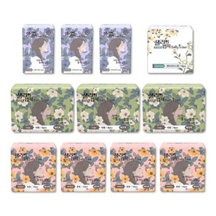 [SALLY'S LAW] Sanitary Pads Signiture Magic Quick Medium 4packs+Large ...