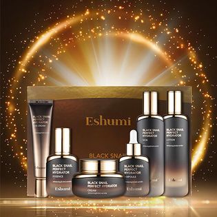 [ESHUMI] Black Snail Perfect Hydrator 6-piece set