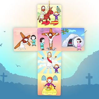[ARTSAM] DIY Holy Week Easter Cross Craft Kit