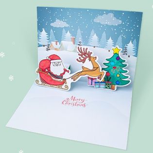 [ARTSAM] DIY Christmas Pop Up Card Kit
